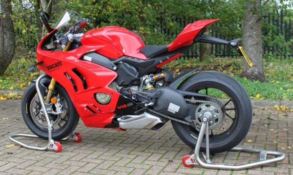 Harris Stainless Steel Single Sided Rear Paddock Stand - Module Moto